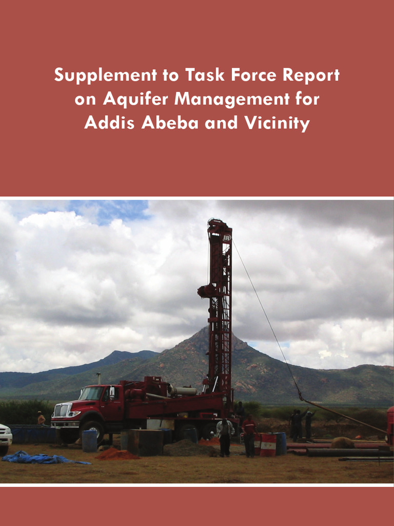 Task Force Report Supplement | PDF | Groundwater | Aquifer