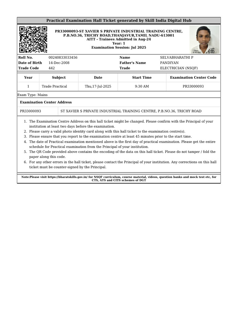 Selva Bharathi | PDF