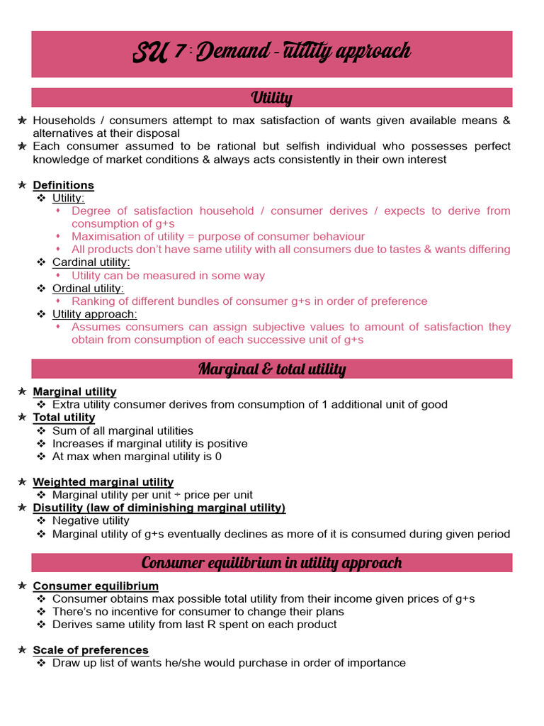 Chapter 7 Summaries | PDF