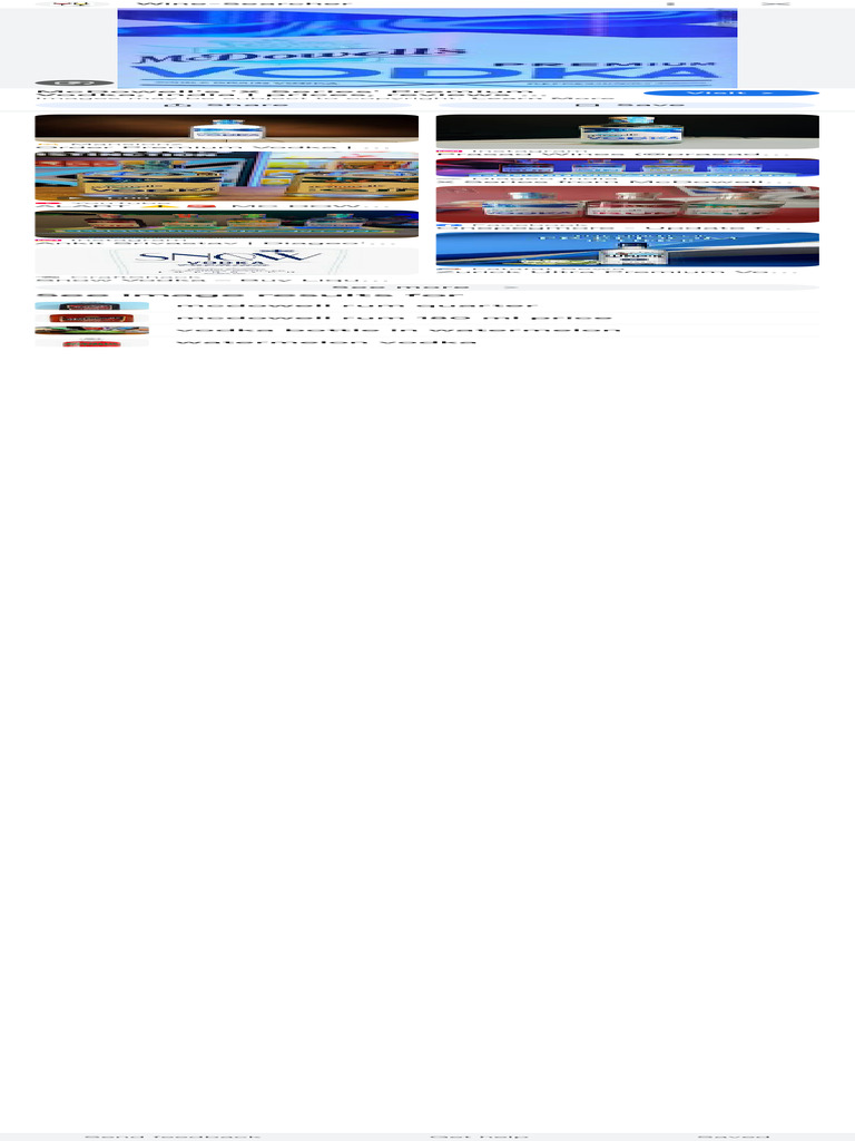 Mcdowell Vodka Quarter - Google Search | PDF