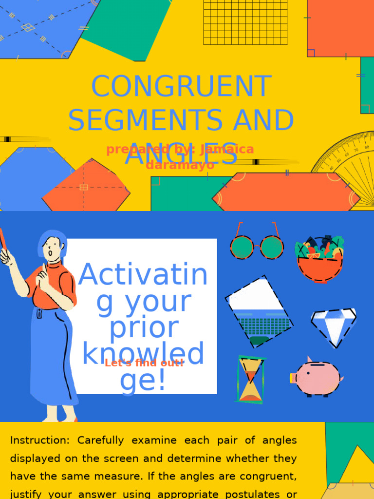 Congruent Segments and Angles | PDF | Angle | Axiom
