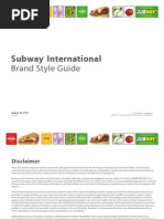 Subway Visual Identity System (VIS) | PDF | Typography | Logos