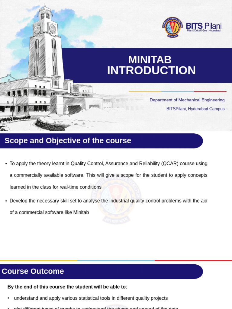 Minitab Introduction Qcar | PDF | Statistics | Confidence Interval