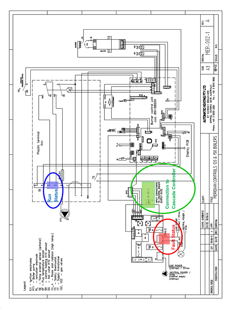 Meridian Controls 120 - 150 Boilers - 0-10V Control, With Run and Fault ...