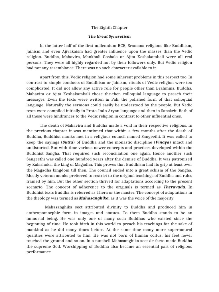 CHAP 8 The Great Syncretism | PDF | Shiva | Ashoka