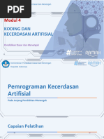 Fase E_Modul_1_Mata Pelajaran Koding Dan Kecerdasan Artifisial Pada Kurikulum Nasional | PDF