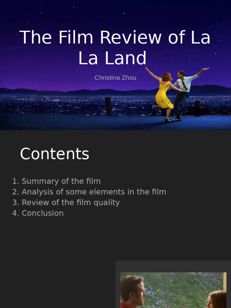 Lalaland Presentation Slide | PDF