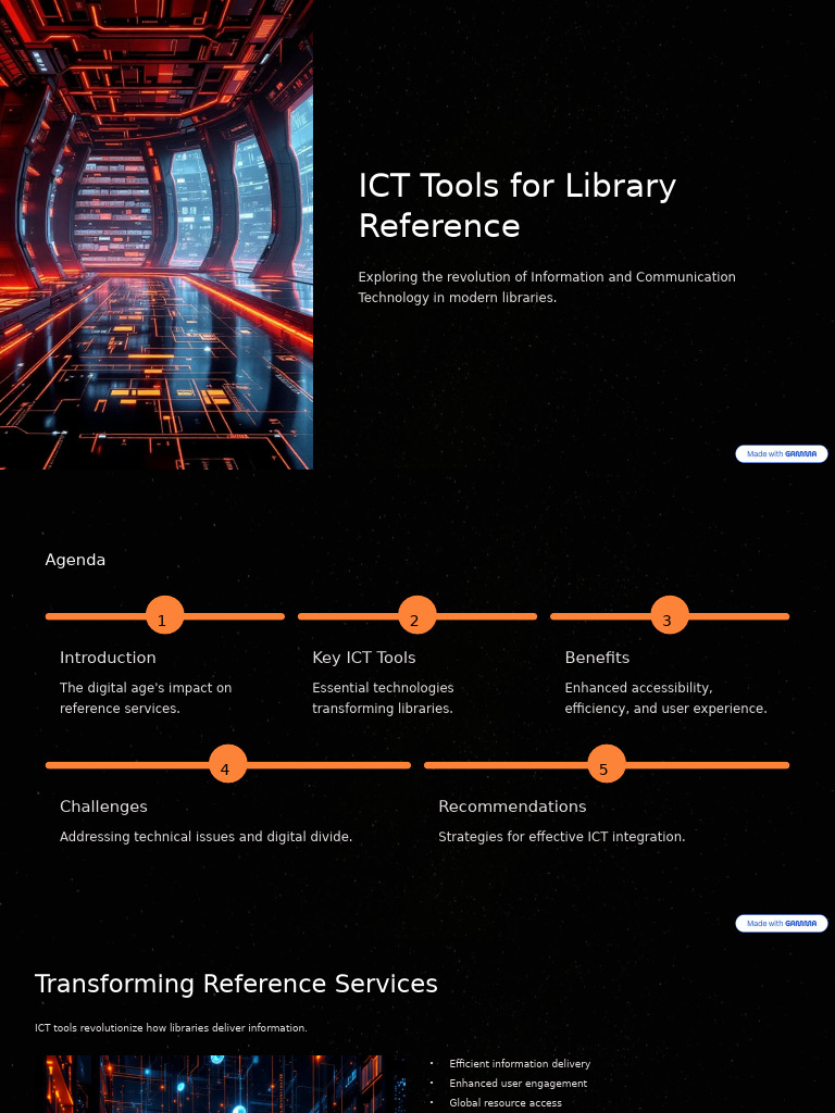 ICT Tools Transforming Library Services | PDF | Information Technology ...