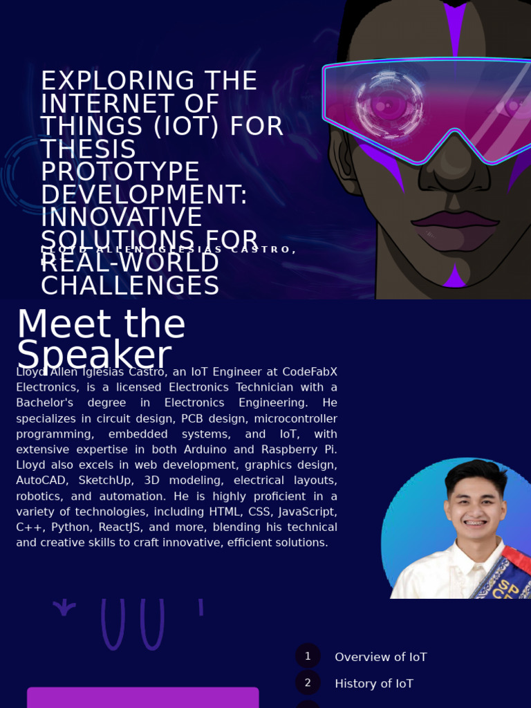 Exploring The Internet of Things (IoT) For Thesis Prototype Development Innovative Solutions For ...
