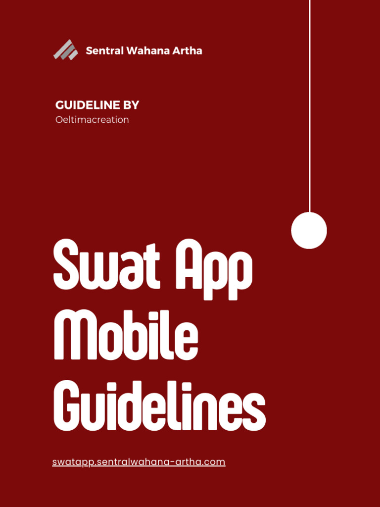 Panduan Penggunaan Aplikasi SWAT | PDF