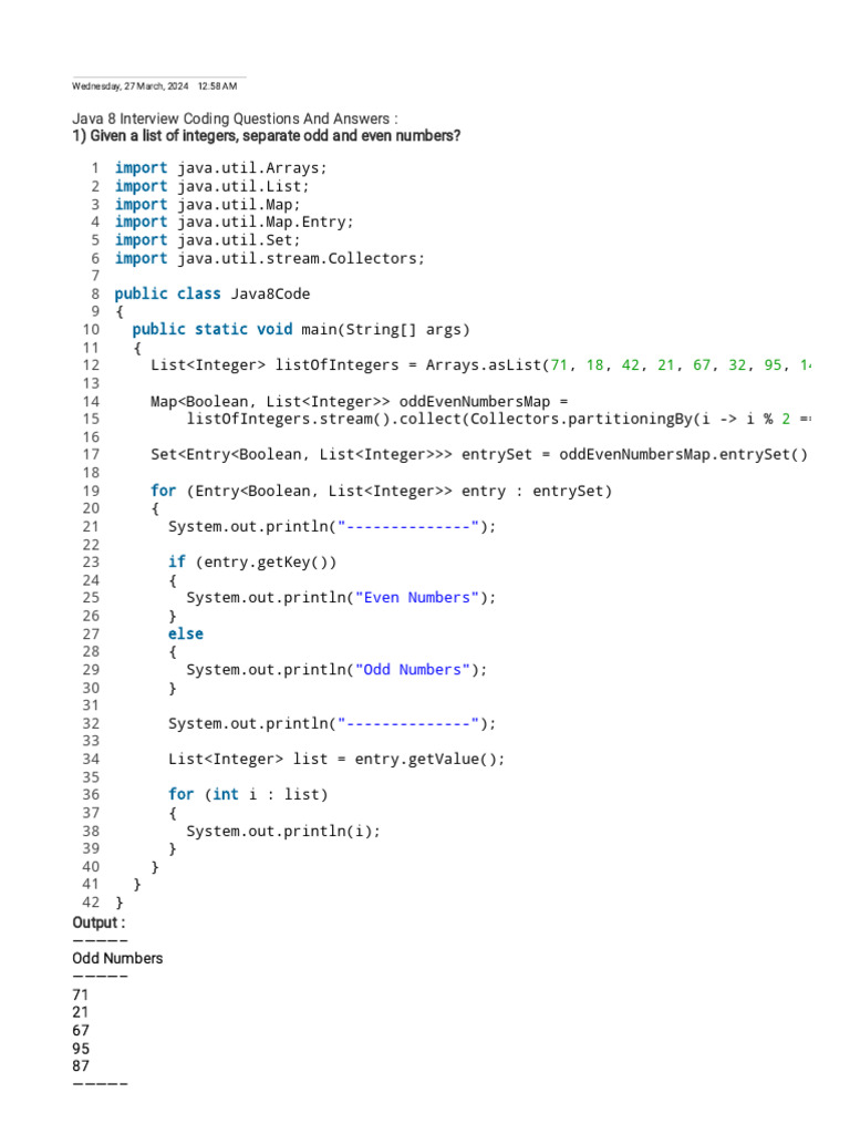 Interview-Preparation - Microsoft OneNote Online | PDF | String (Computer Science) | Integer ...
