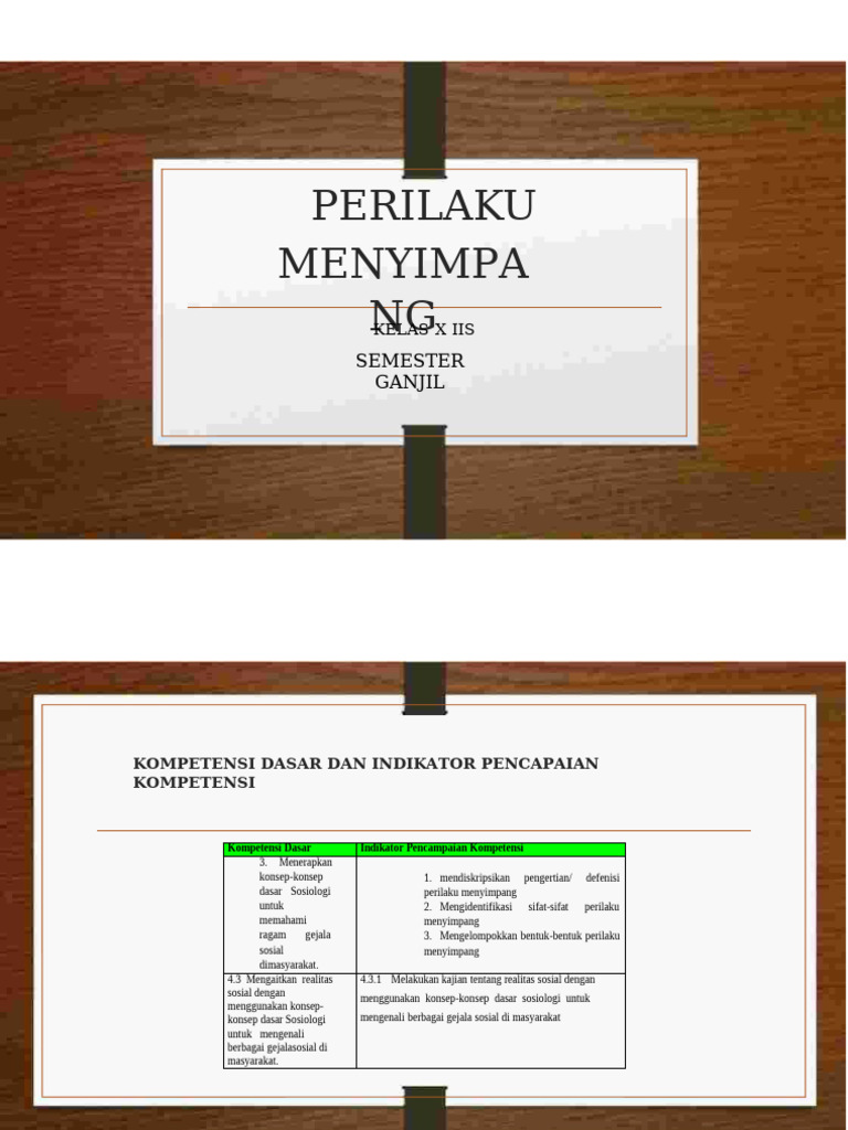 3 Perilaku Menyimpang Fauzan Ihsani | PDF