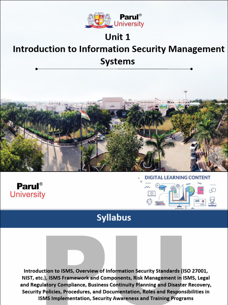 Introduction to Information Security Management | PDF | Information ...