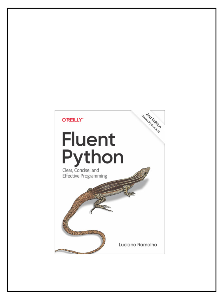 Fluent Python Luciano Ramalho Instant Download | PDF