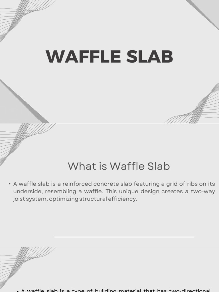 Waffle Slab | PDF