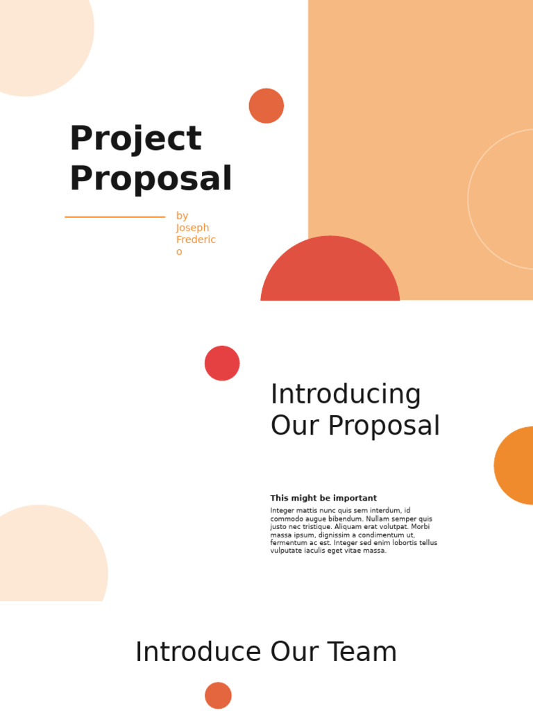 Template Proposal Proyek Bangunan Gedung | PDF