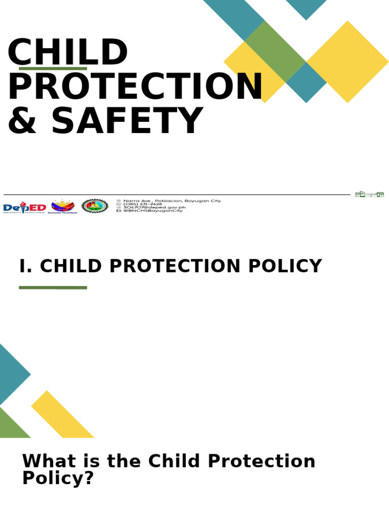 Child Protection and Safety | PDF | Child Protection | Child Abuse