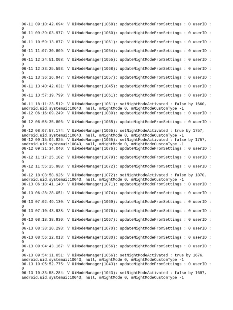 Dark Mode Log1 | PDF