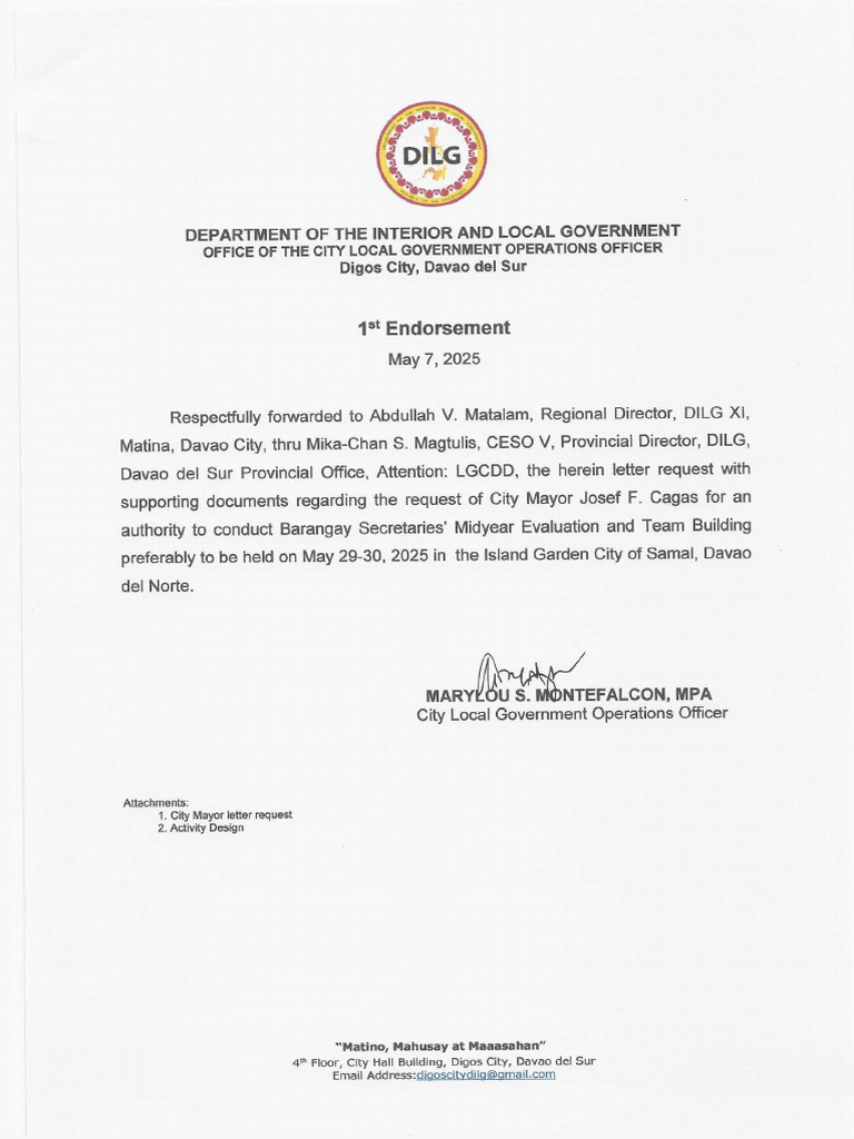 Digos City Req | PDF