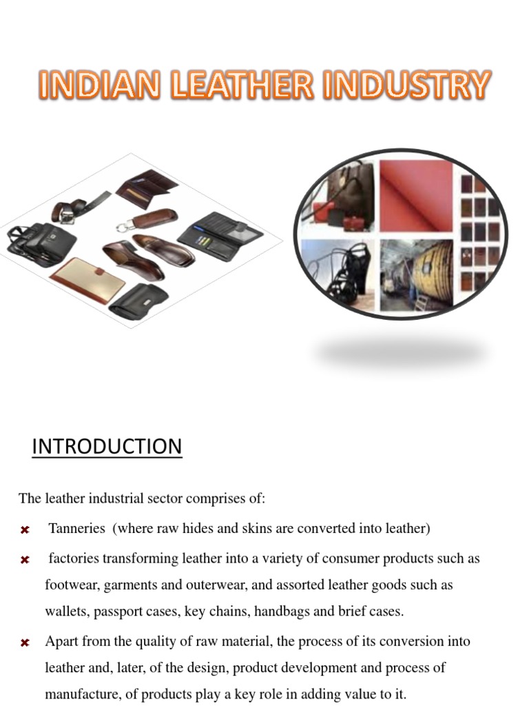 Leather Industry | PDF | Leather | Shoe