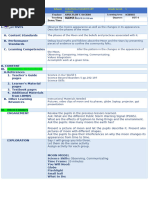 Grade 5 Phases of the Moon Lesson Plan | PDF