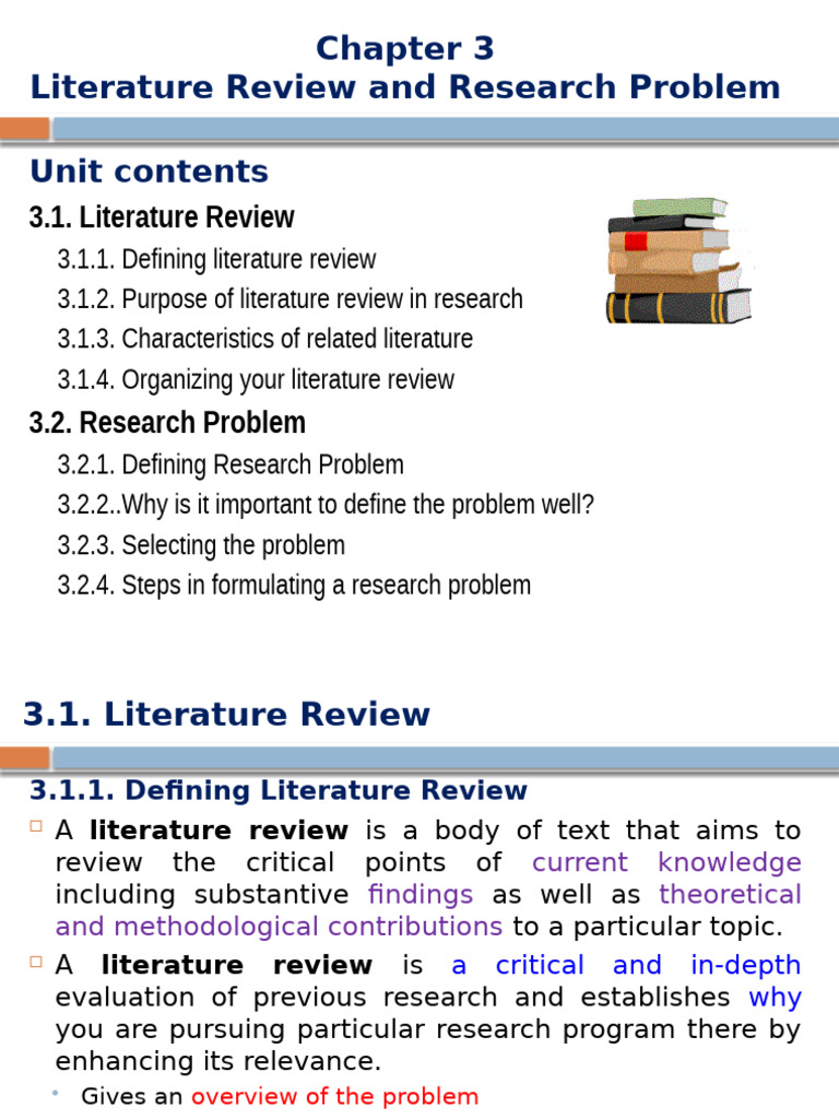 Chapter - Three Litrature Review and Problem Statement | PDF ...