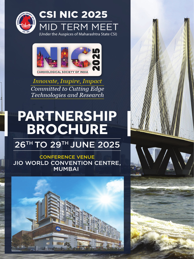 CSI-NIC 2025 Conference in Mumbai | PDF | Percutaneous Coronary ...