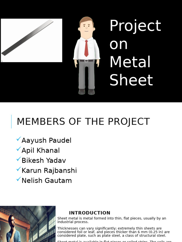 Metal Sheet Project | PDF | Rivet | Sheet Metal