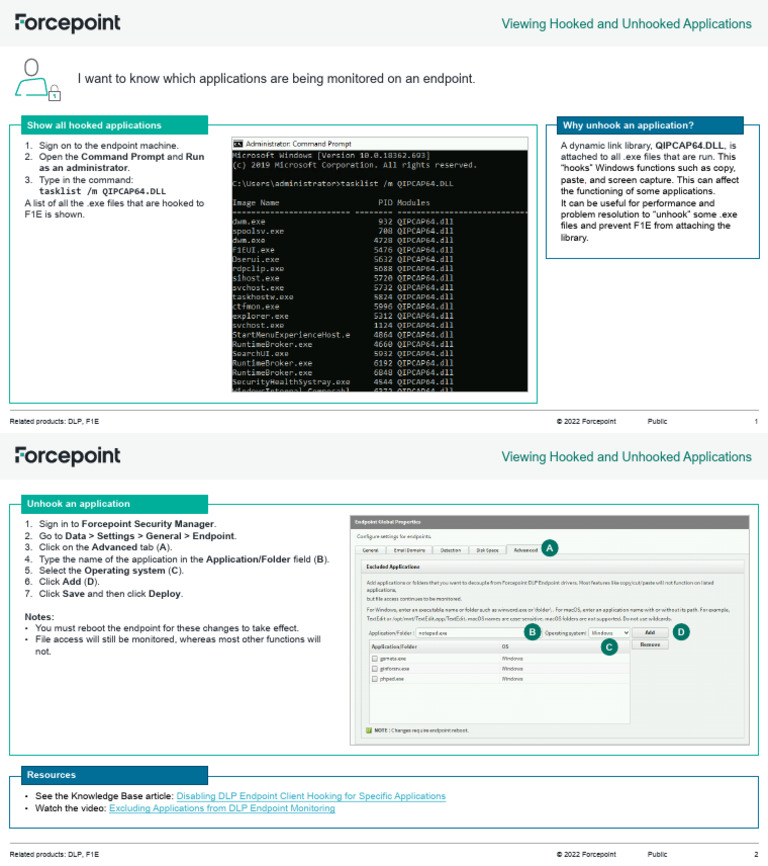 Viewing Hooked and Unhooked Applications | PDF | Software Engineering ...