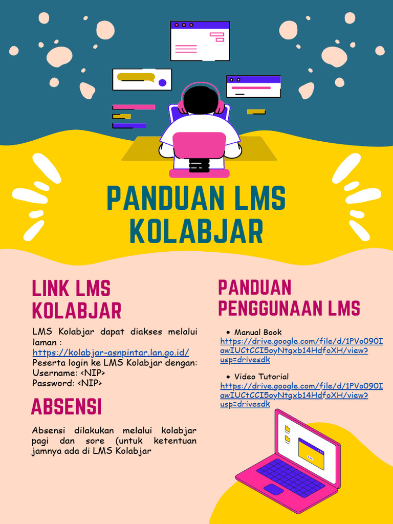 Panduan LMS Kolabjar | PDF