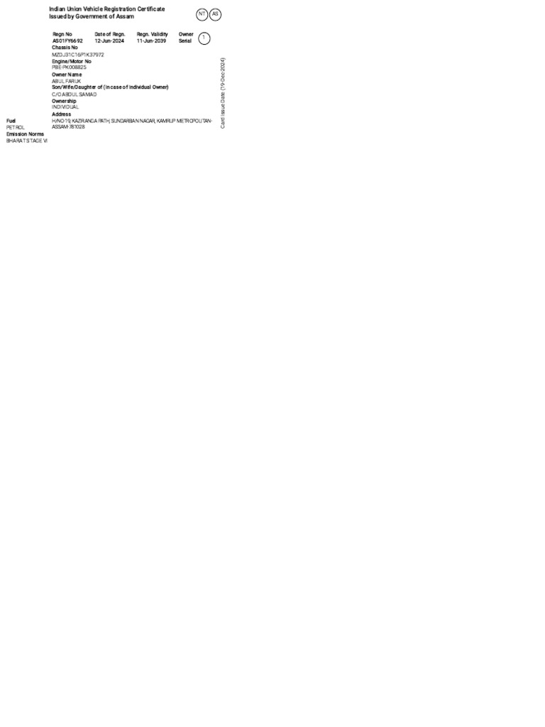 Vahan - Parivahan.gov - in Vahanservice Vahan Ui Onlineservice Form ...