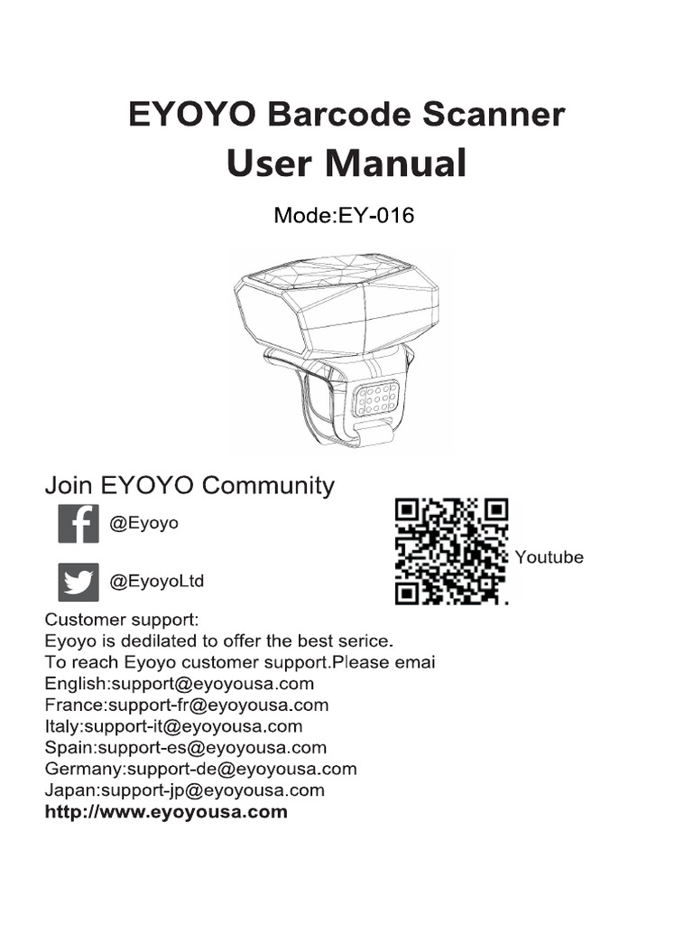 Eyoyo YH0573 EY 016 | PDF