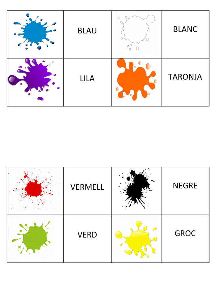 Memori de Colors | PDF
