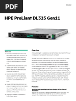 HPE ProLiant DL360 Gen12 Overview | PDF | Computer Security | Security