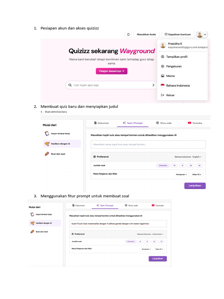 Tugas Mengaplikasikan 3 Jenis Perangkat KA Untuk Menyelesaikan Tugas:Task Sederhana LK2.2 | PDF