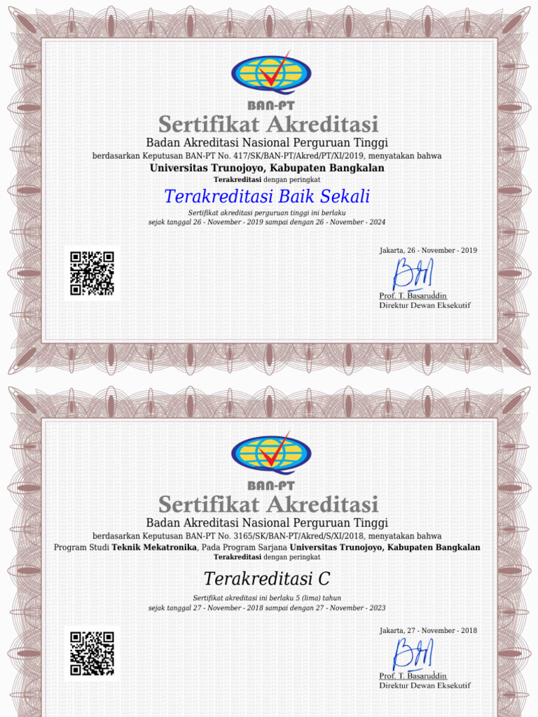 Akereditasi Perguruan Tinggi Dan Program Studi | PDF