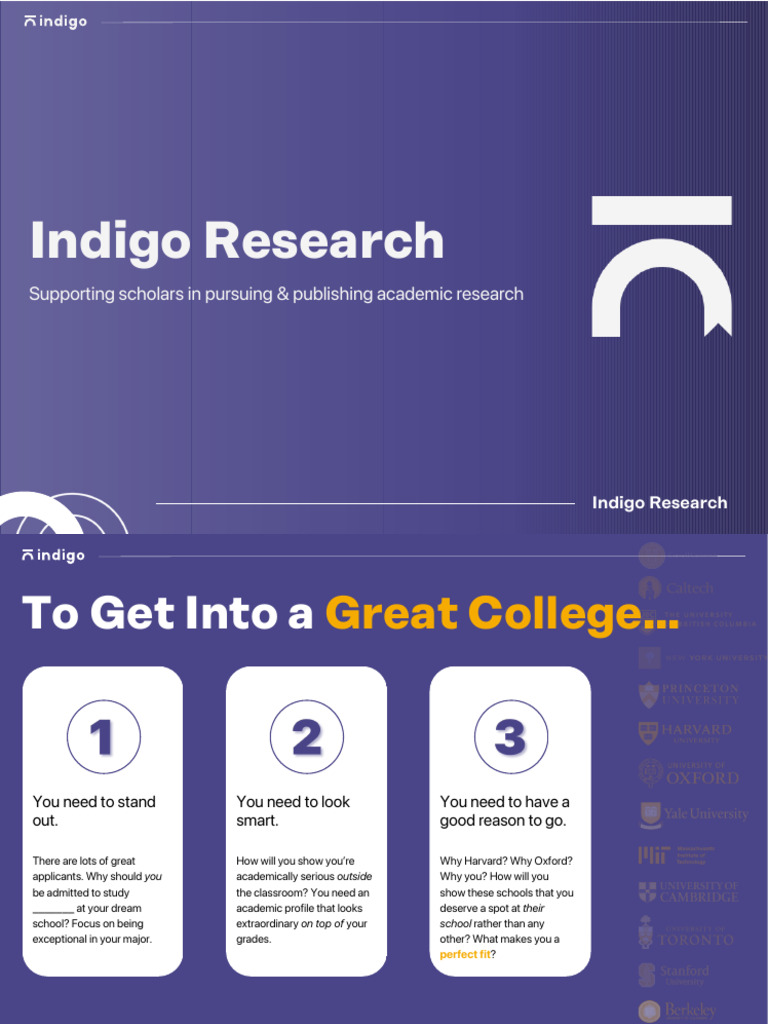 Enhancing College Applications Through Research | PDF | Neuroscience ...
