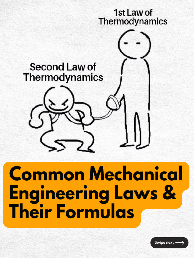 Common Mechanical Engineering Laws | PDF