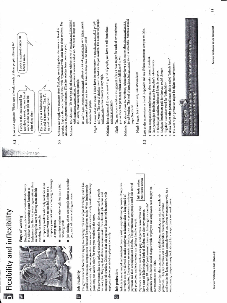Flexibility and Inflexibility | PDF