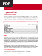 Basf Tds - Lupranate m20s | PDF | Materials | Chemistry