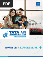 TATA AIG International Plus Insurance | PDF | Deductible | Insurance