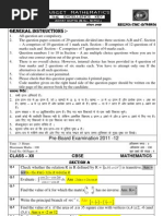 Pure Maths Formula Sheet | PDF | Trigonometric Functions | Triangle