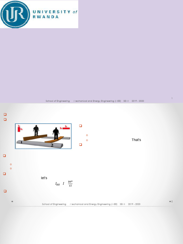 MEE2165-Lecture 4 - Strength of Materials - Compound Stresses (Part 1) | PDF | Stress (Mechanics ...