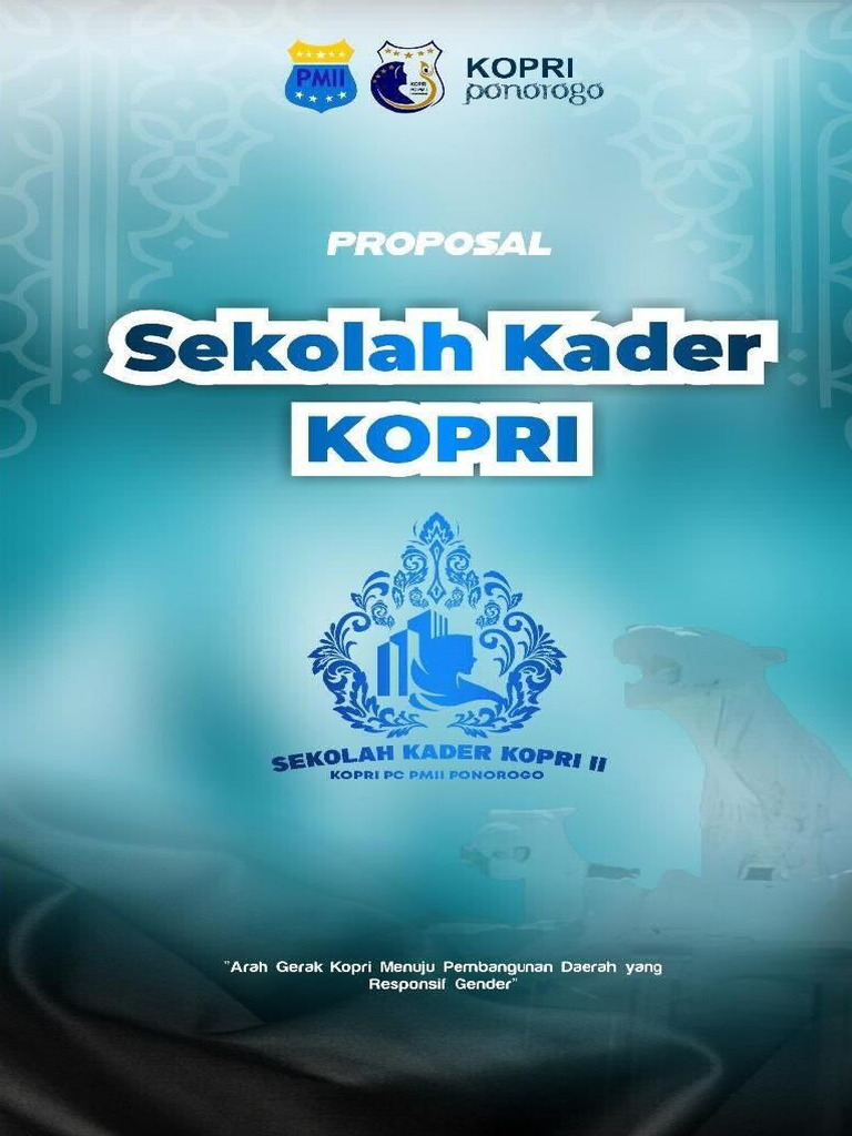 Permohonan Dana Sekolah Kader KOPRI | PDF