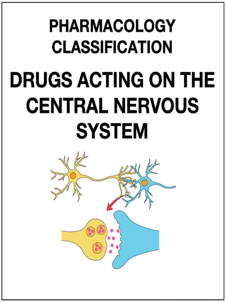Drugs Acting On The Central Nervous System | PDF