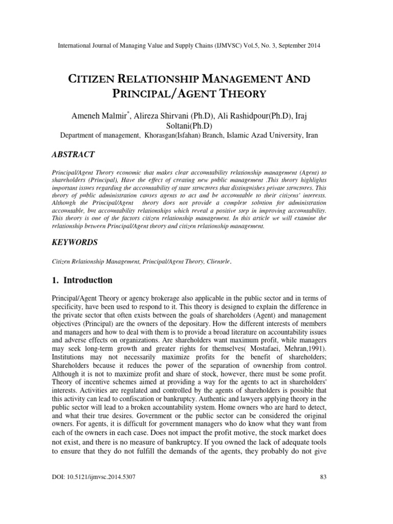 Citizen Relationship Management Insights | PDF | Accountability | Incentive