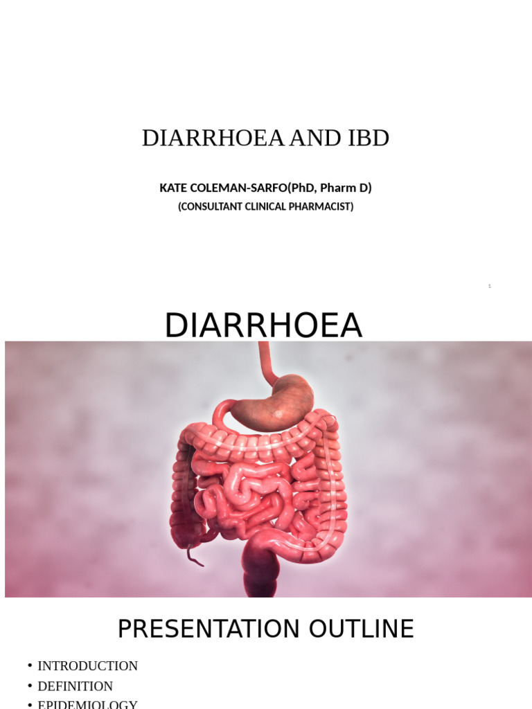 Diarrhoea and IBD UG L400 2024 | PDF | Diarrhea | Inflammatory Bowel ...