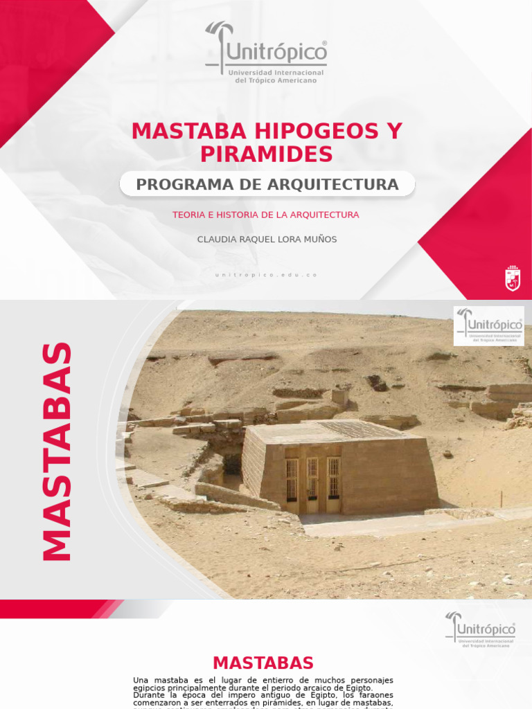 Mastabas y Pirámides en Egipto | PDF | Antiguo Egipto
