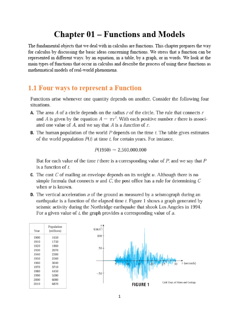 Functions and Their Representations | PDF