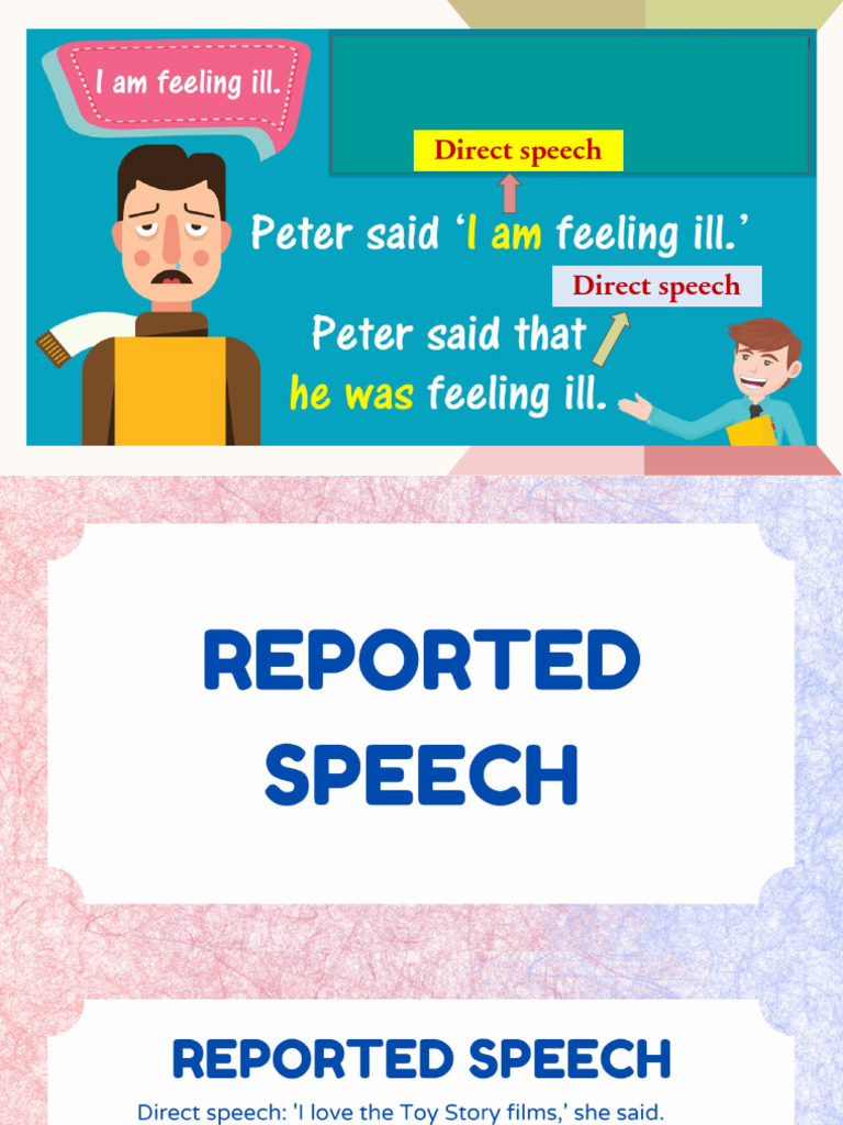 Unit 8 Reported Speech | PDF